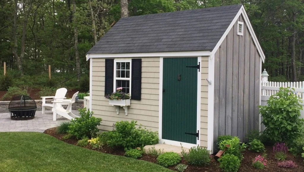 Garden Around Shed EZ Fit Riverside Shed Kit Declutter Your