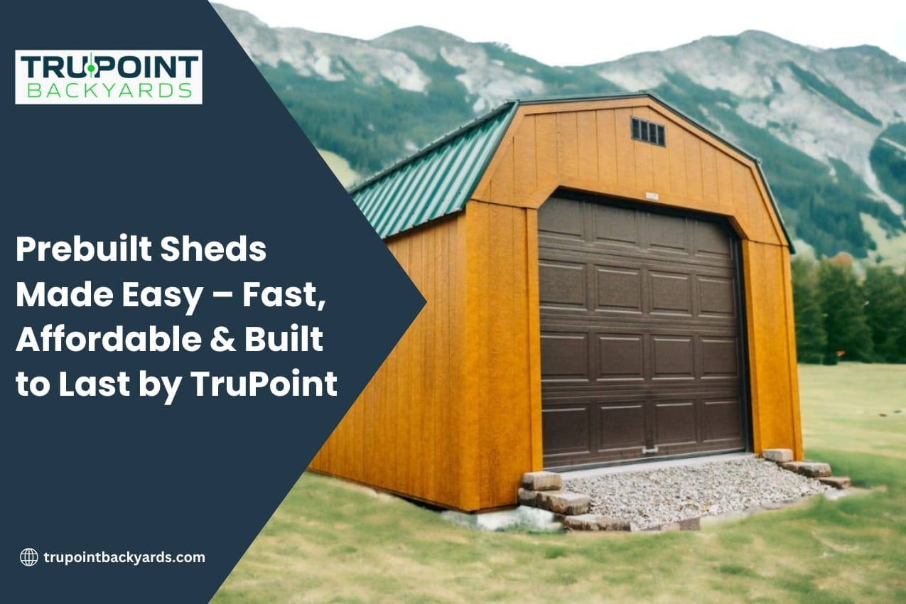 Prebuilt Sheds Made Easy – Fast, Affordable & Built to Last by TruPoint ...